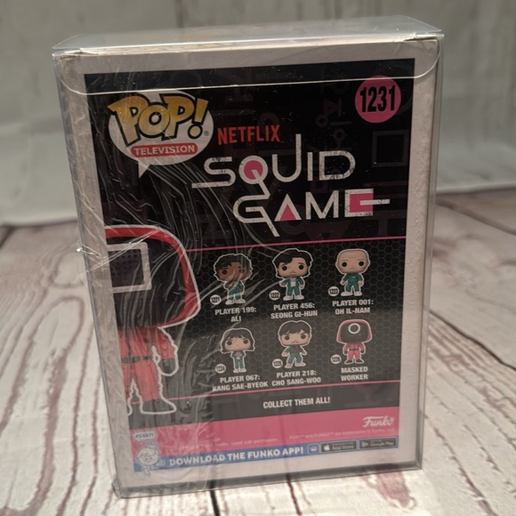 Funko | Toys | Nib Funko Pop Squid Game Season Circle Masked Manager ...